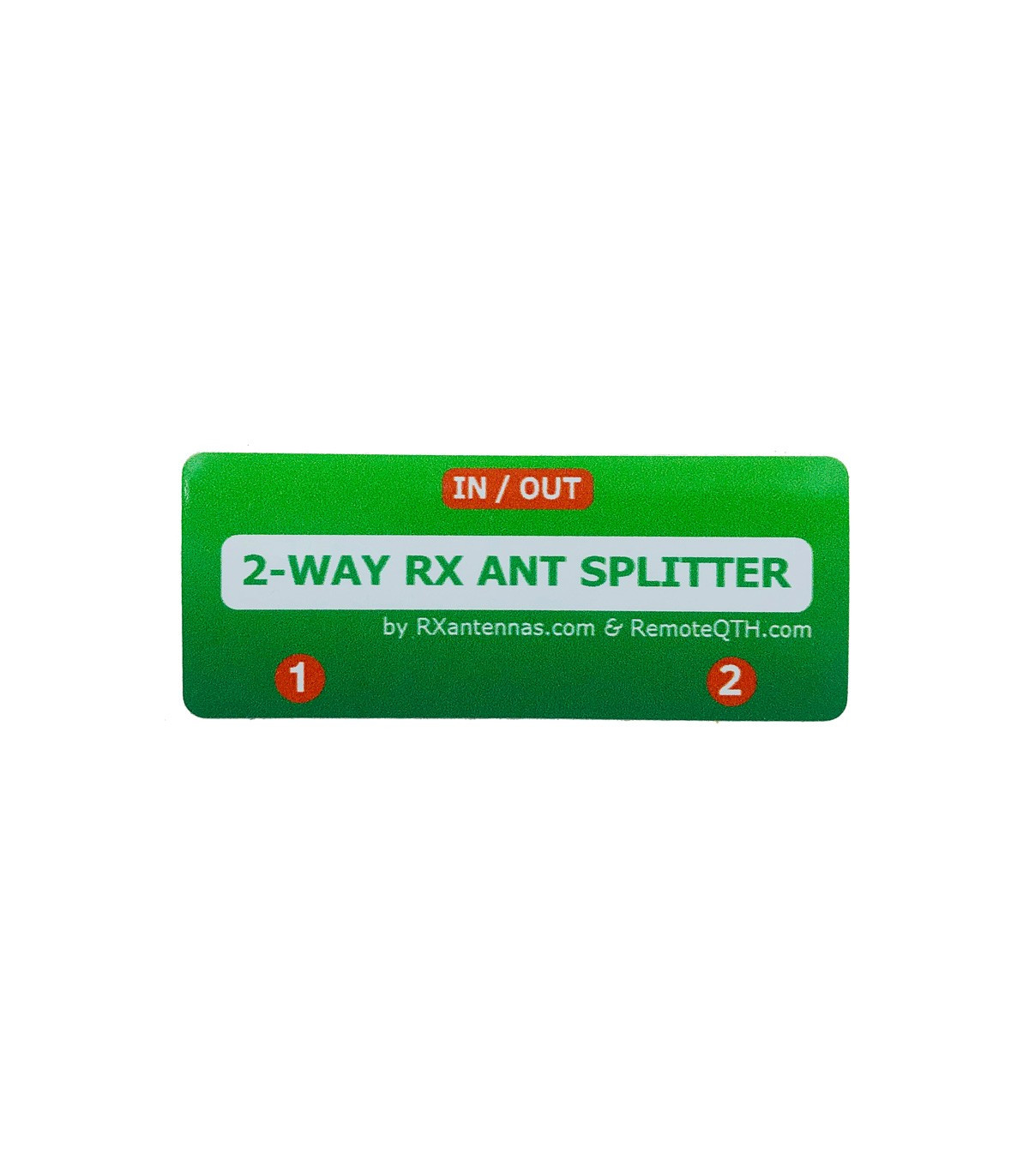2-way splitter KIT RX antenna | hamparts.shop