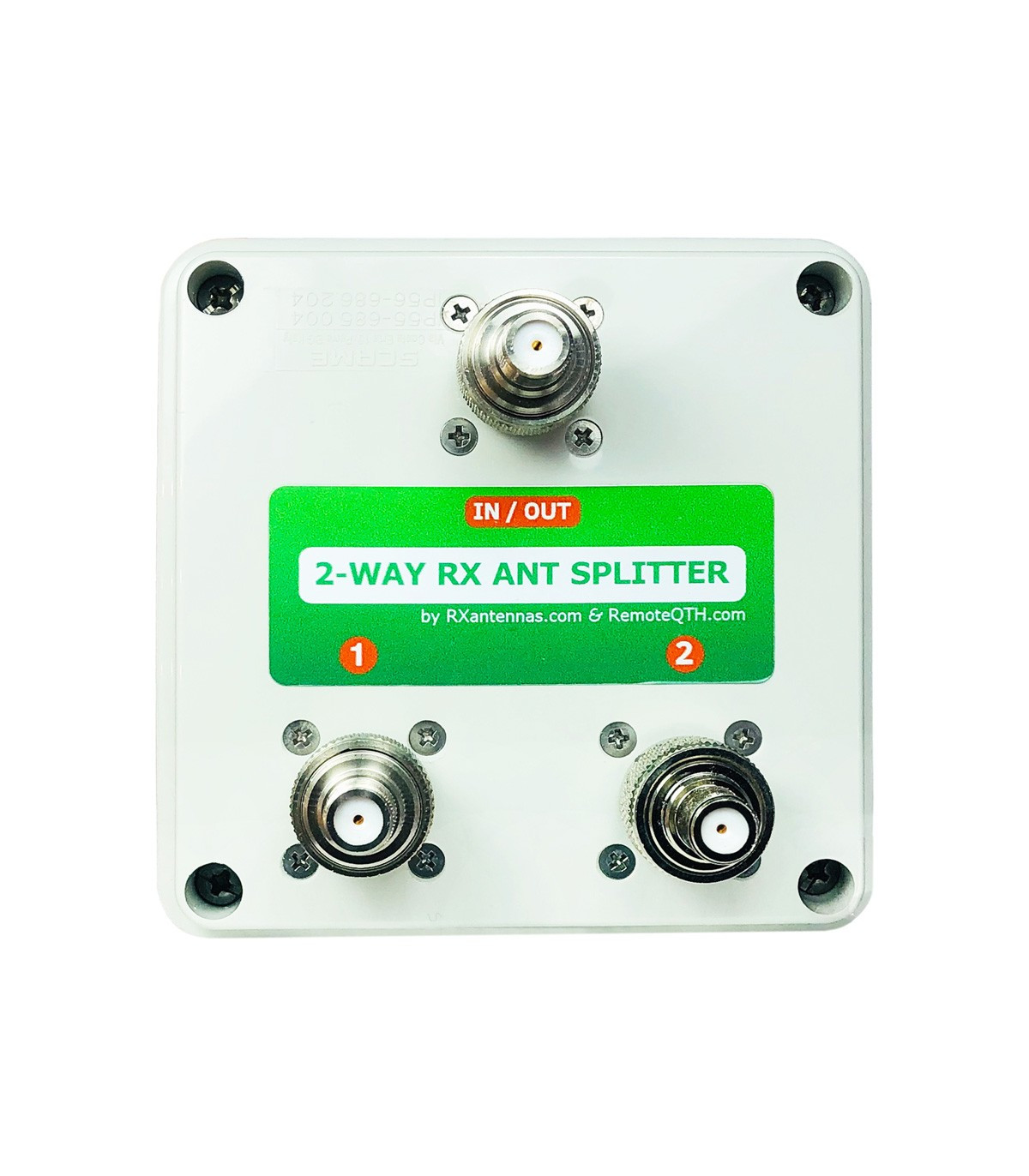 2-way splitter BOX RX antenna ASSEMBLED VERSION | hamparts.shop